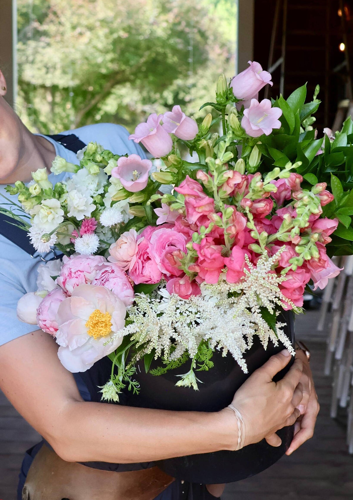 DIY Floral Buckets